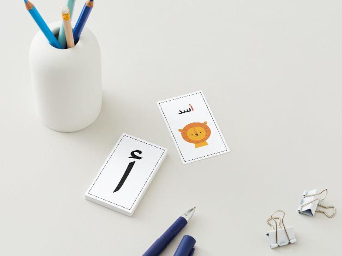 Arabic Alphabet Flashcards, Arabic Alphabet, Arabic Flashcards ...