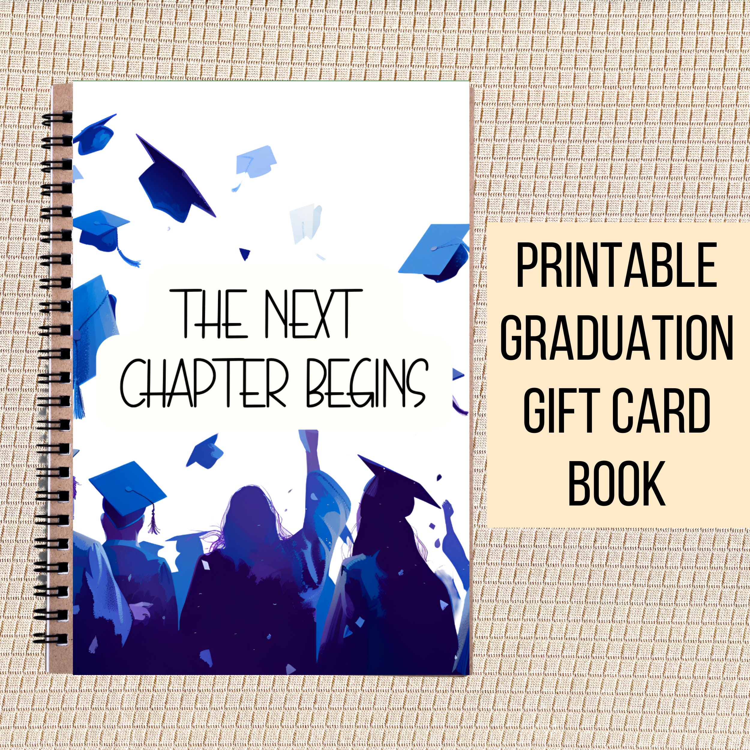Printable Graduation Gift Card Book for College-bound High School ...