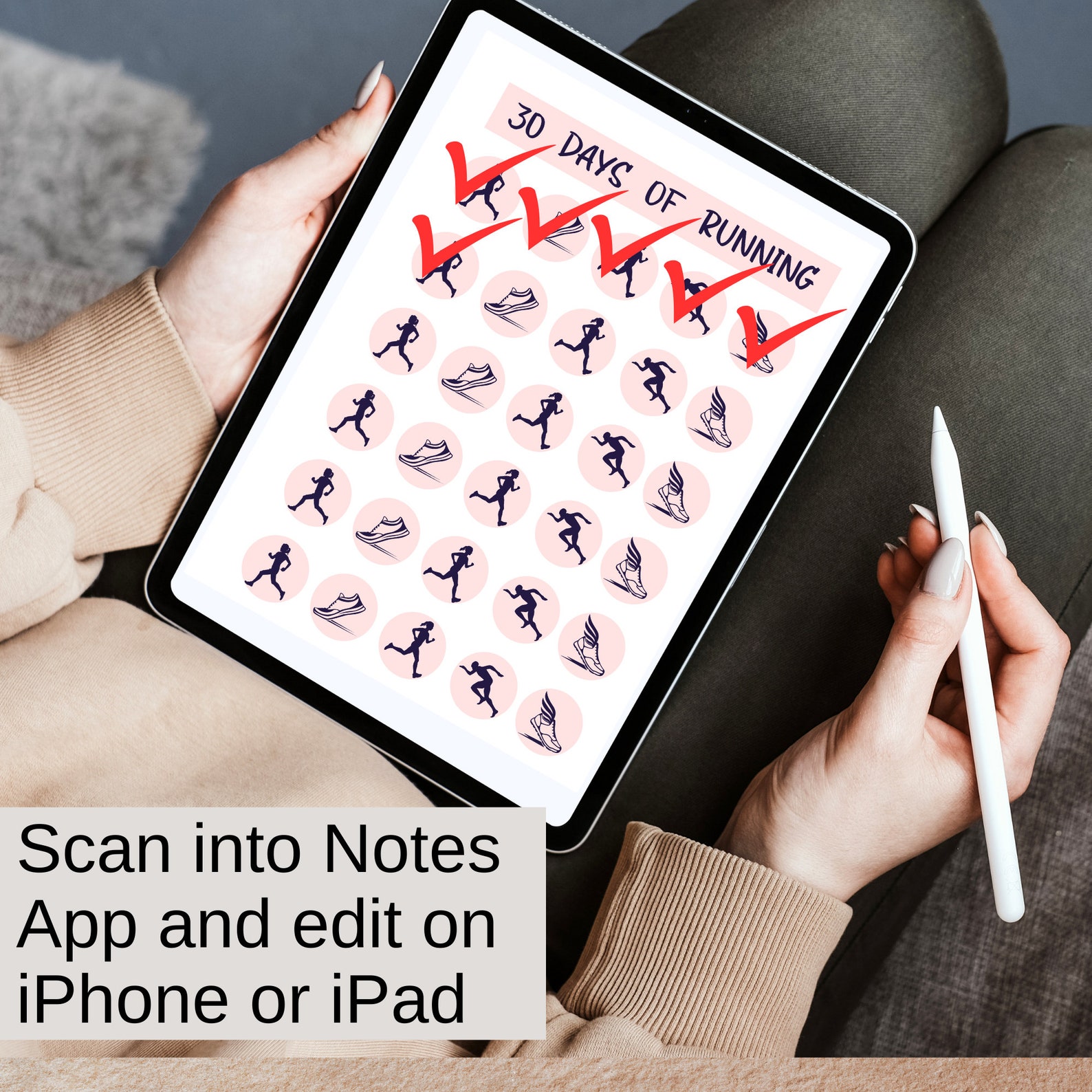 30 Day Running Tracker - Printable - Etsy