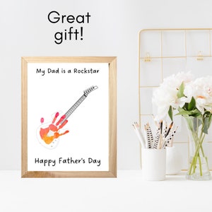 Father's Day Printable Bundle: Handprint Crafts & Questionnaires - Etsy