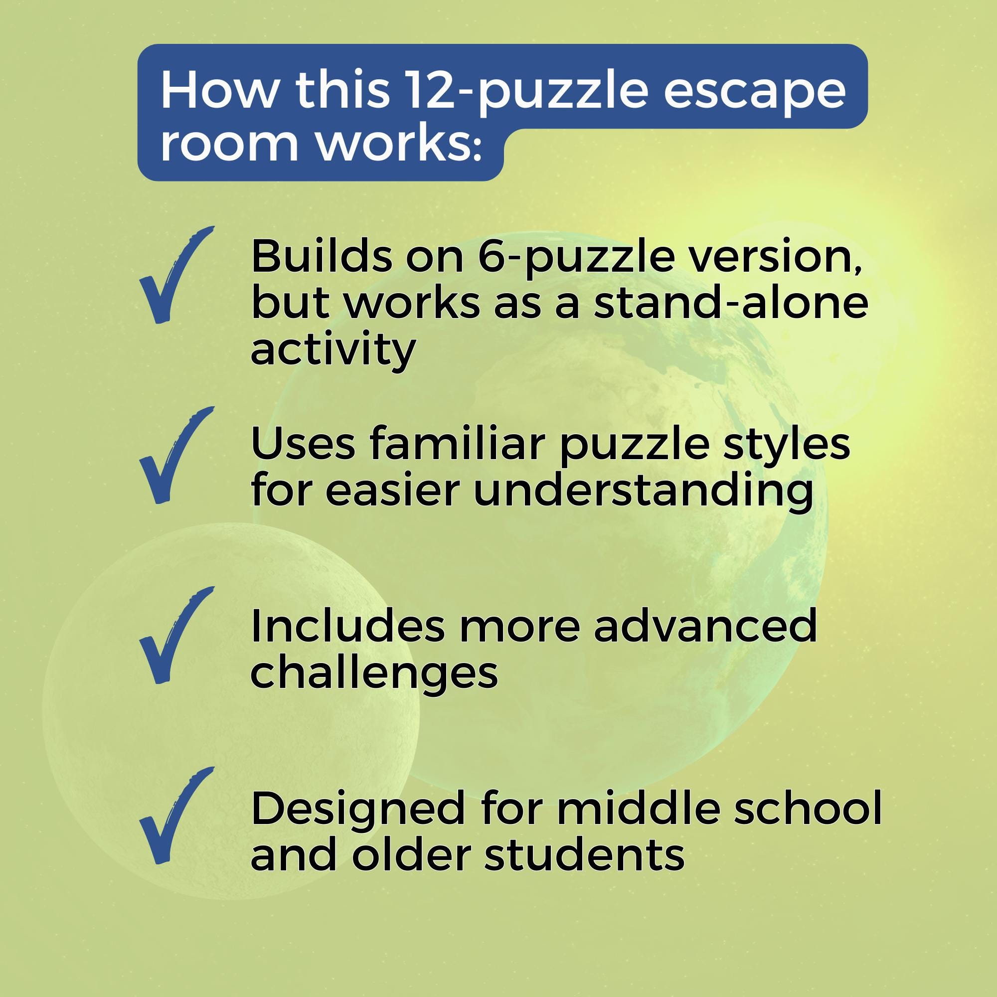 Earth Day Escape Room for Teens, Printable Classroom Activity, Middle ...