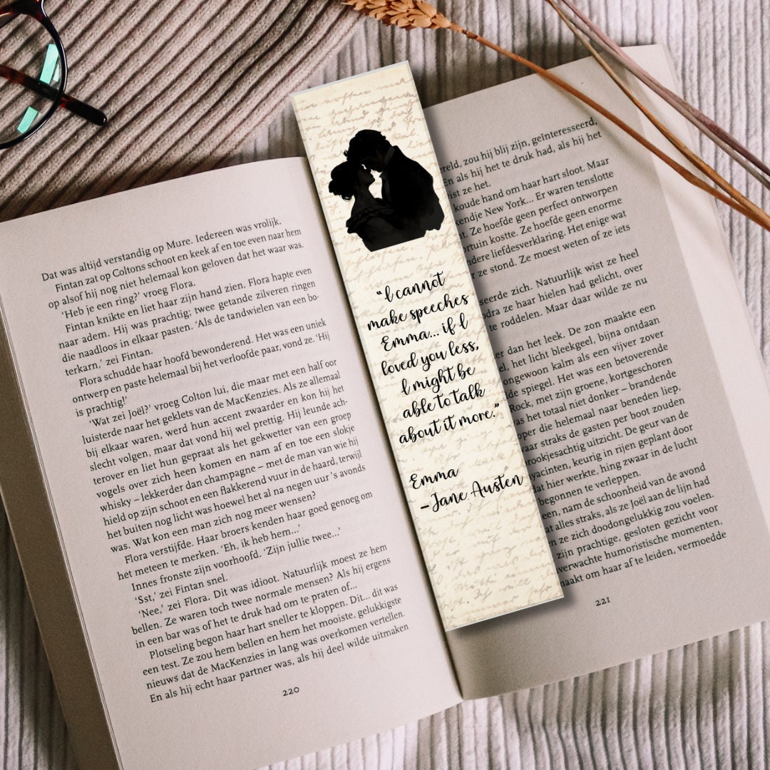 Jane Austen-inspired Bookmarks Set of 18 - Etsy