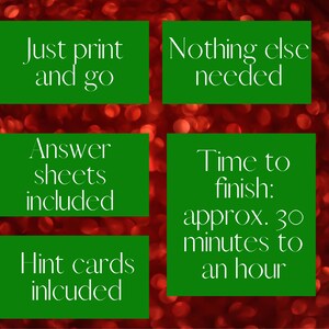 Elf Escape Room | Christmas | Printable | Middle School, High School ...