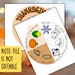 Thanksgiving Activity Spinner Wheel - Printable Activity for Kids - Etsy