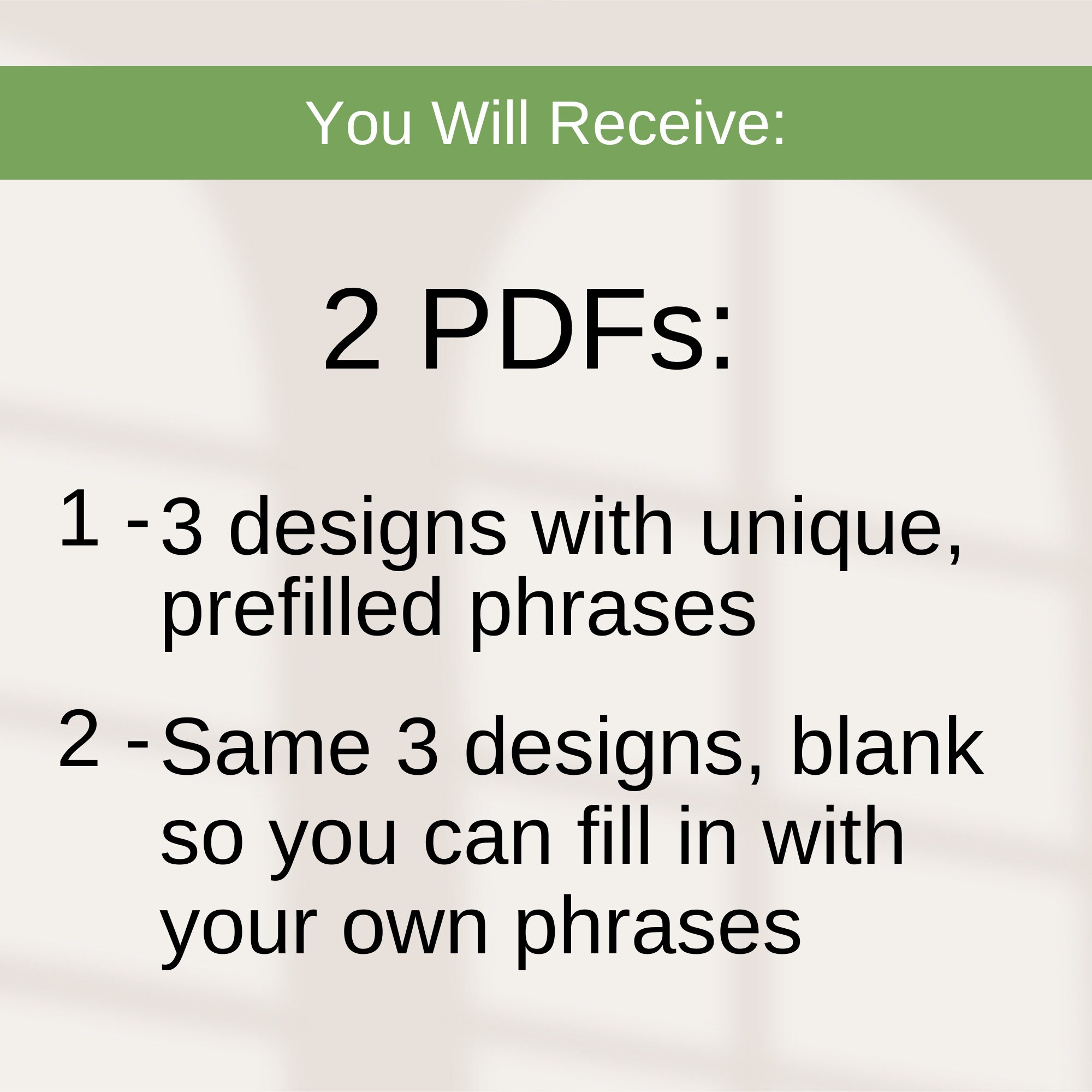 Bible Verse Positive Affirmation Tear-off Flyers (set of 6) - Etsy