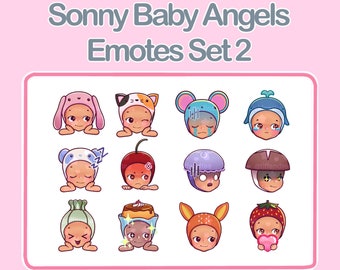 SONNY ANGEL EMOTES - Sonnys Angels Emotes, Cute, Baby Emotes, Emote ...