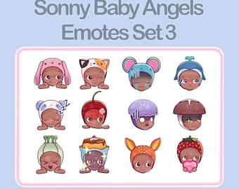 SONNY ANGEL EMOTES - Sonnys Angels Emotes, Cute, Baby Emotes, Emote ...