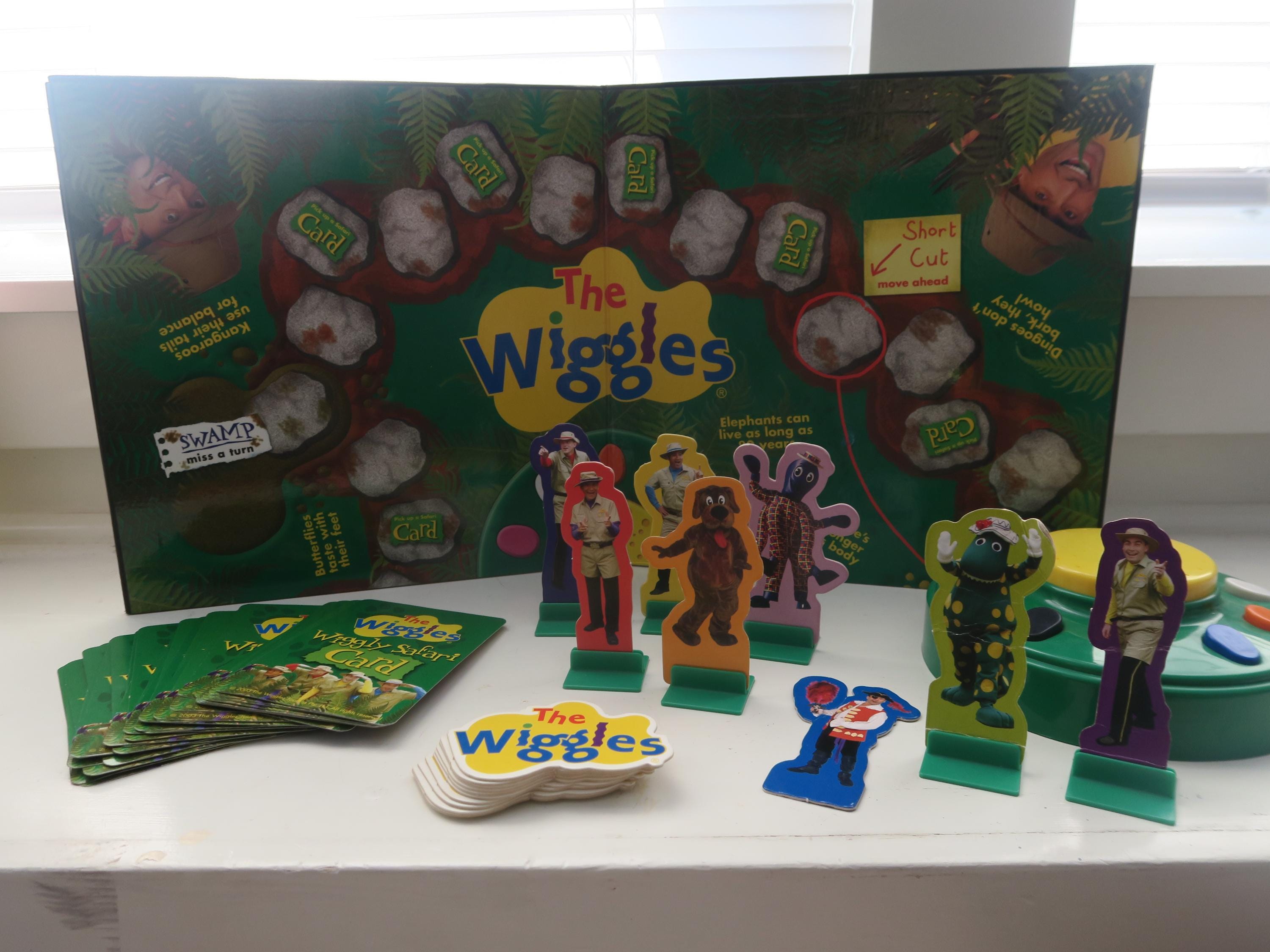 2003 the Wiggles: Wiggly Safari Board Game - Etsy