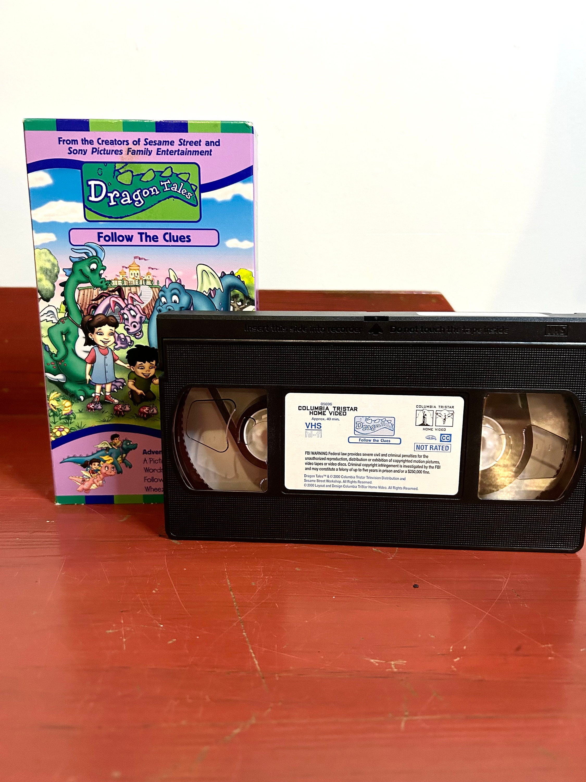 2000 Dragon Tales Follow the Clues VHS - Etsy