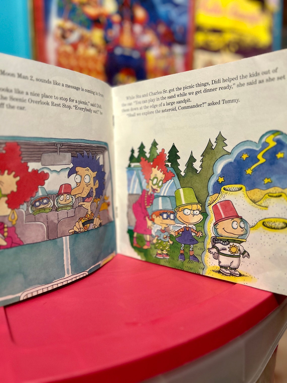 1997 Rugrats Blast off Story Book - Etsy