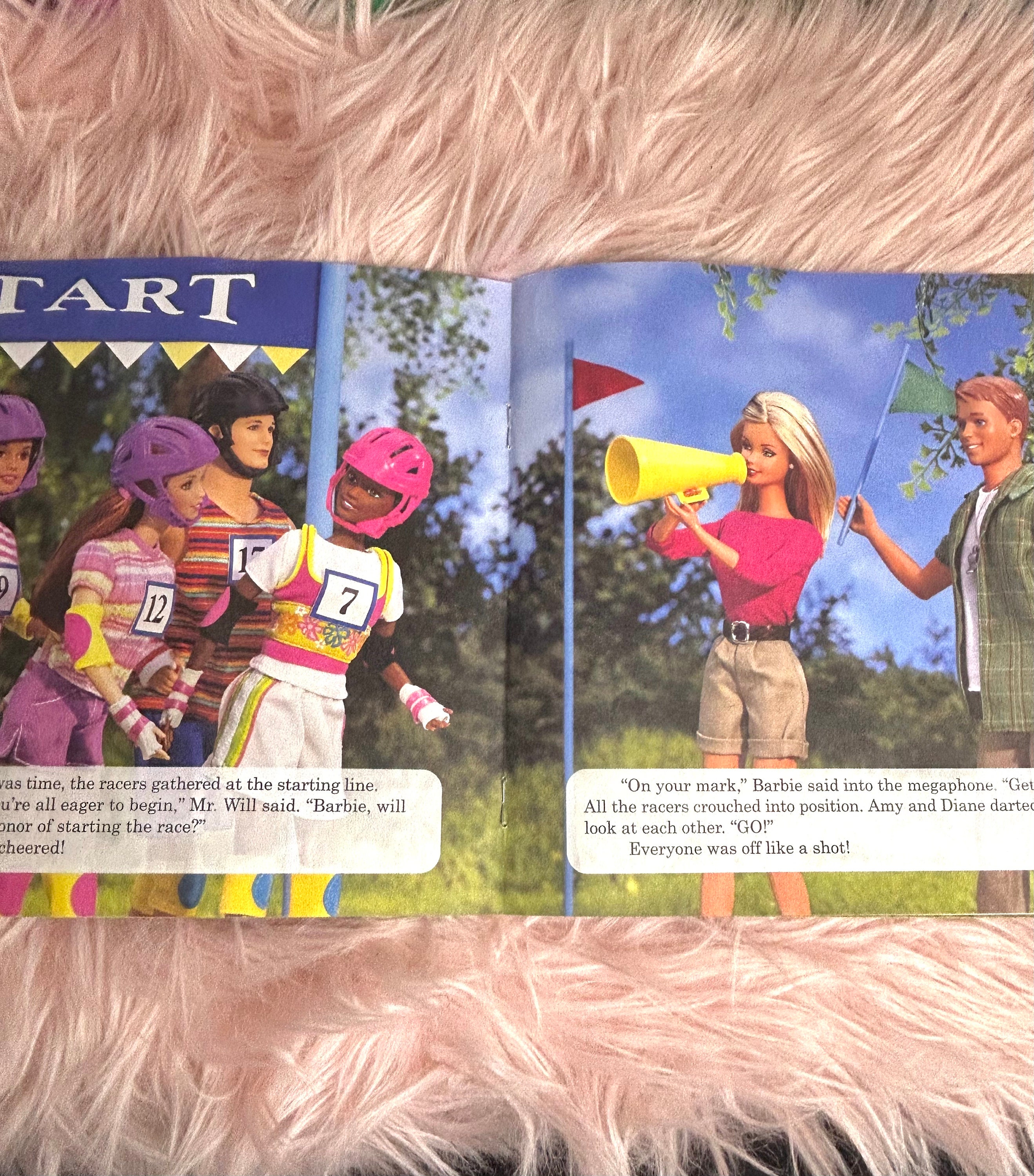 1998 Barbie Girls on Blades Picture Book - Vintage Mattel - Etsy