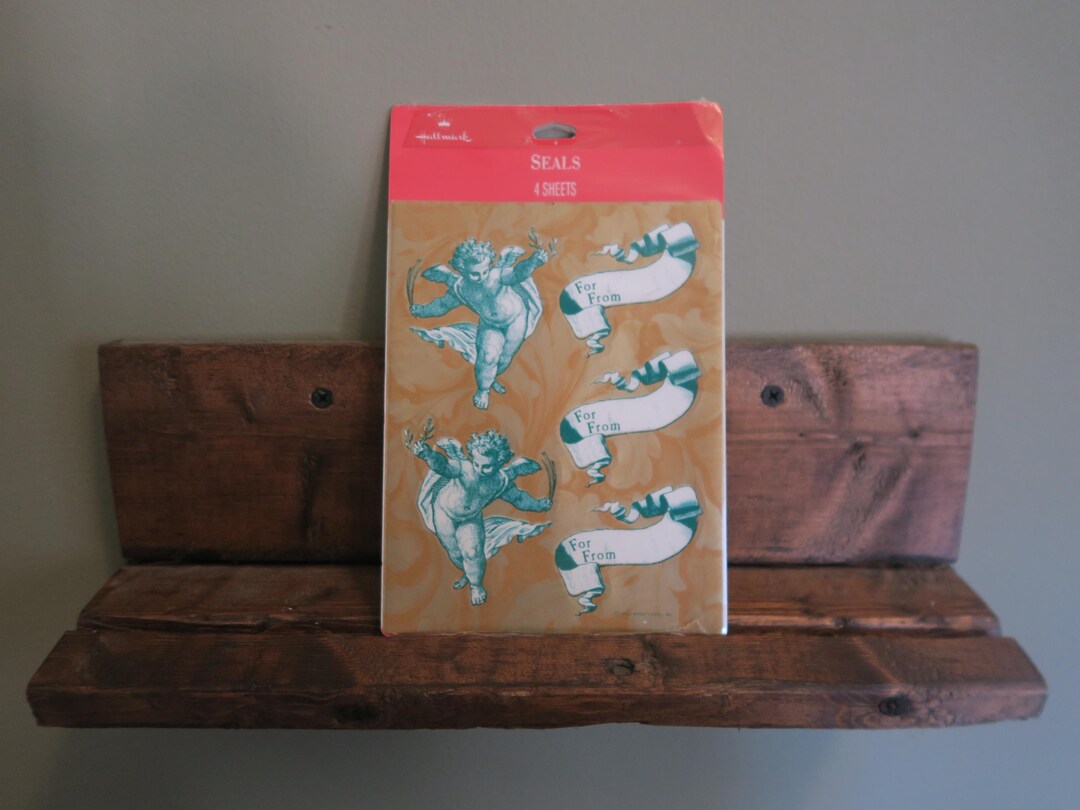 Vintage Hallmark Angel Cherub Seals SEALED Stickers - Etsy