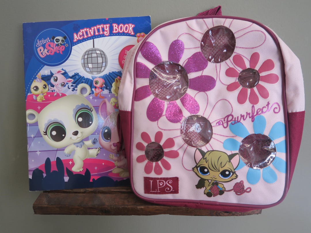 Nostalgic Littlest Pet Shop Bundle - Activity Book and Backpack - Etsy