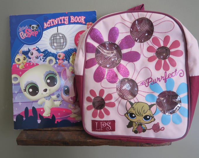 Nostalgic Littlest Pet Shop Bundle - Activity Book and Backpack - Etsy