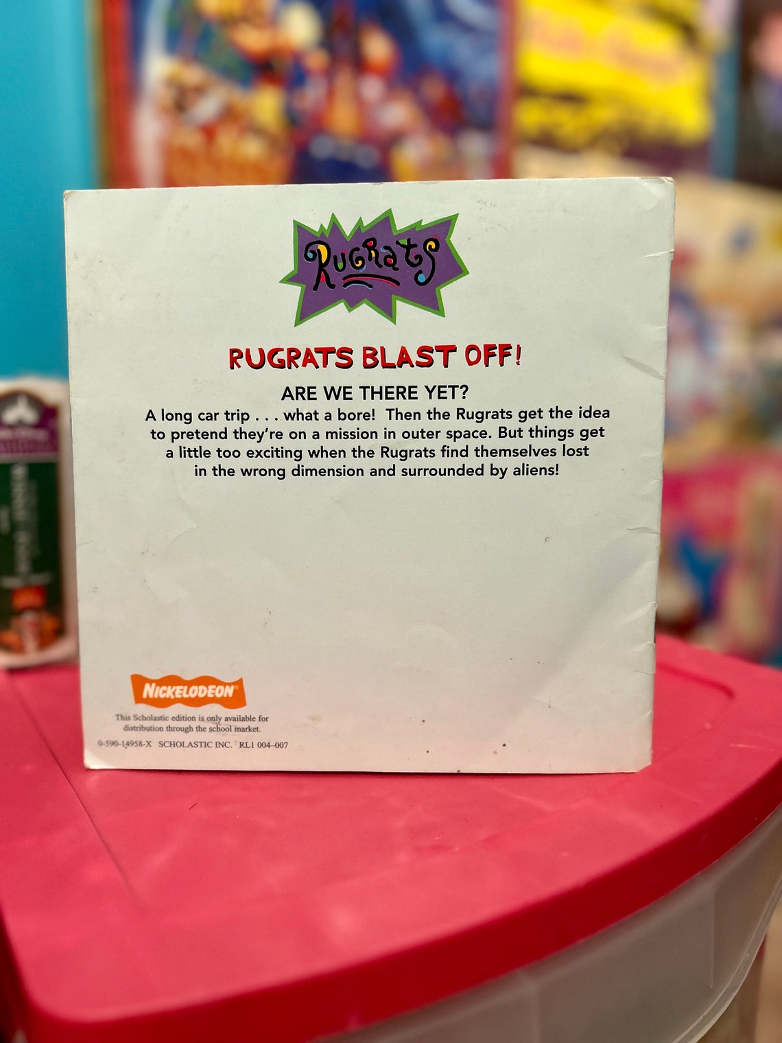 1997 Rugrats Blast off Story Book - Etsy