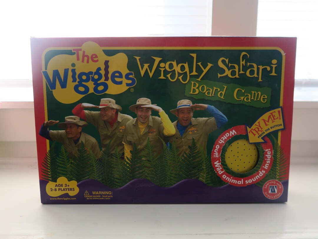 2003 the Wiggles: Wiggly Safari Board Game - Etsy UK