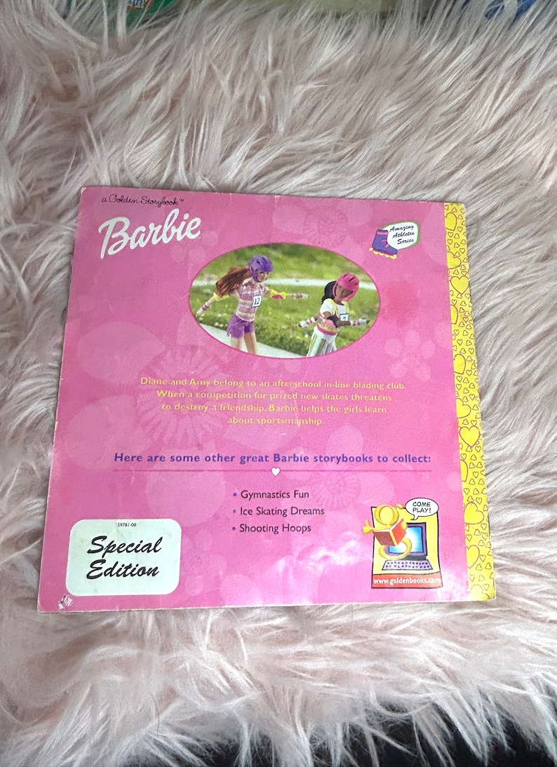1998 Barbie Girls on Blades Picture Book - Vintage Mattel - Etsy