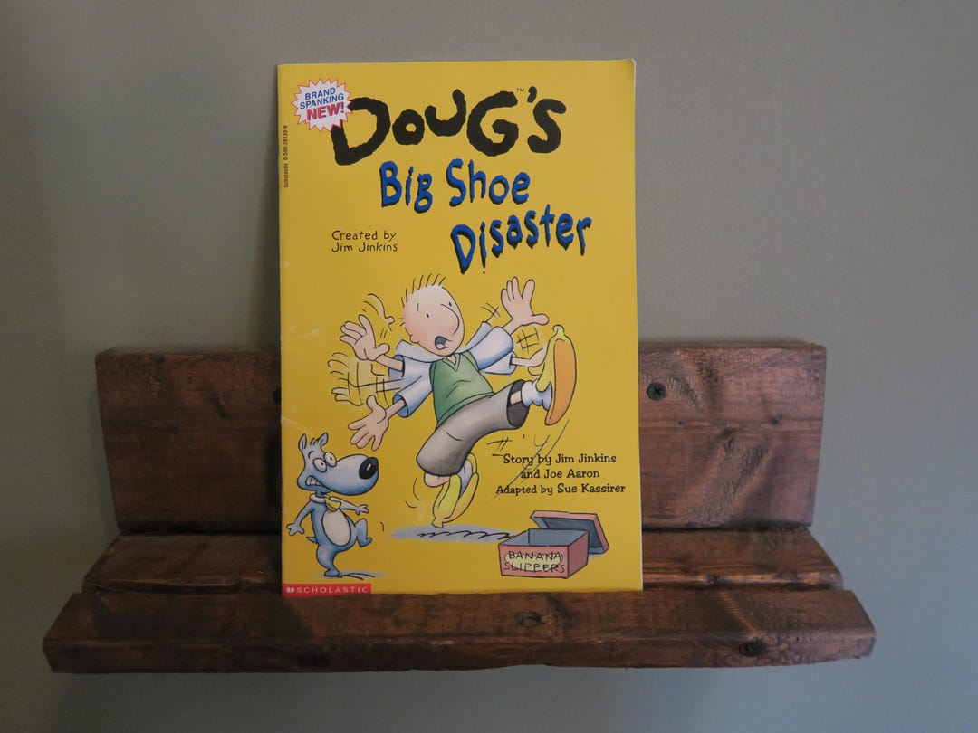 1997 Scholastic Doug's Big Shoe Disaster by Jim Jinkins Book - Etsy
