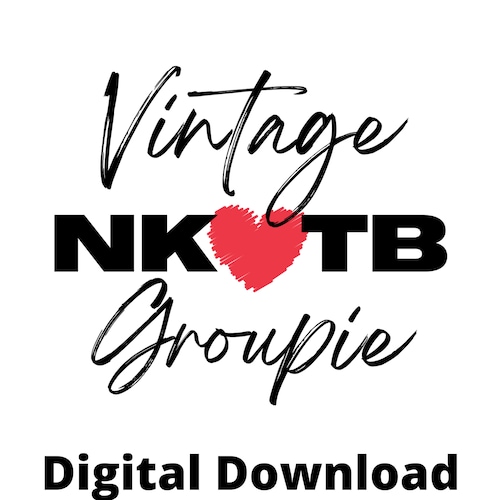 NKOTB New Kids on the Block Digital File Download Jpeg Png - Etsy