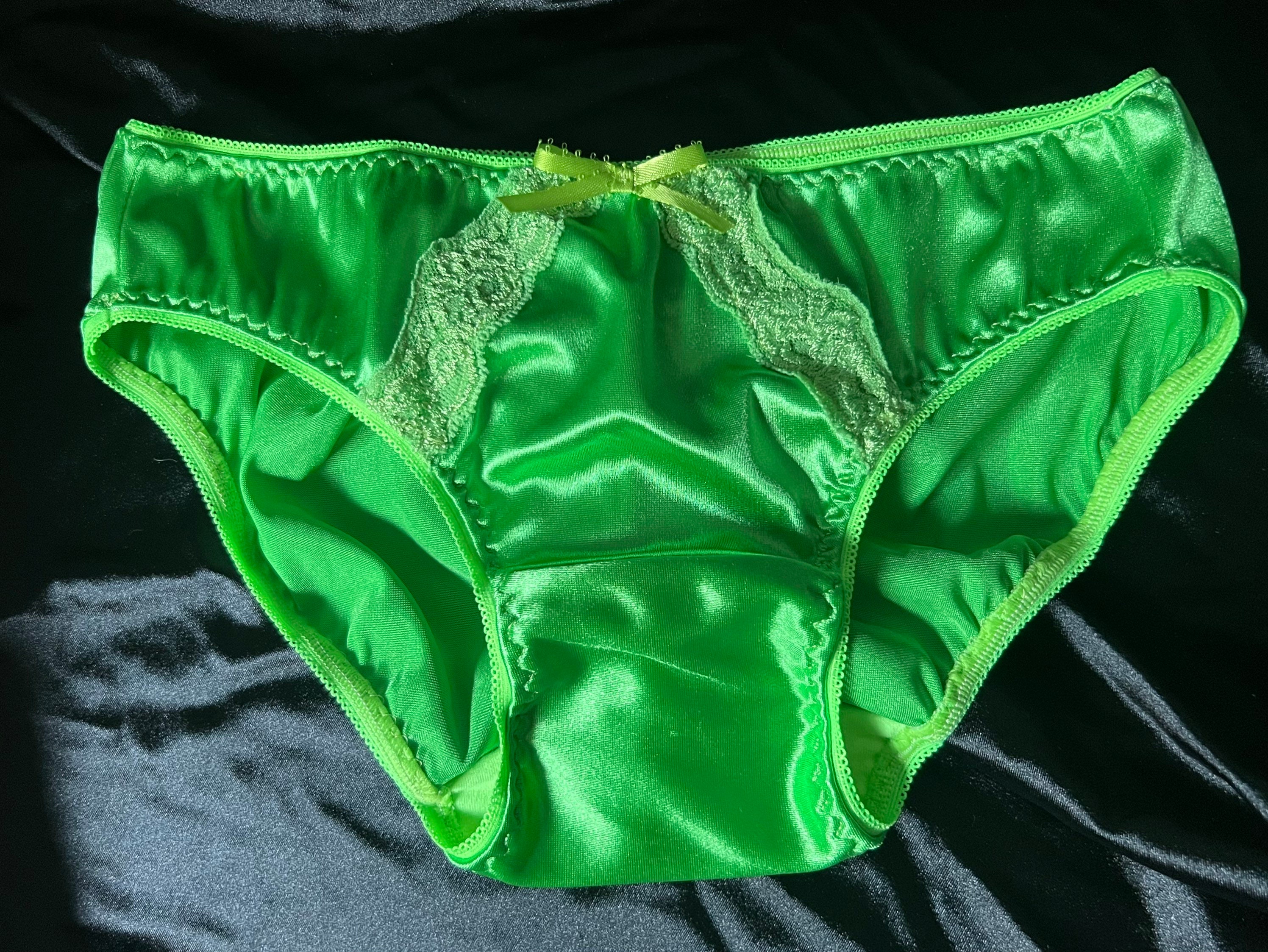 Satin Nylon Panty Scrunchie Back Etsy