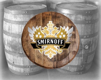 Jager Barrel Bar Sign Rustic Decor Aged Oak Barrel Lid - Etsy