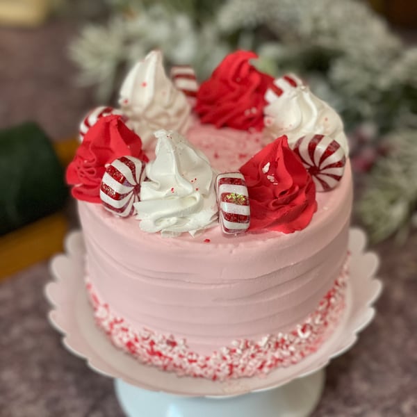 Fake Christmas Cake - Etsy