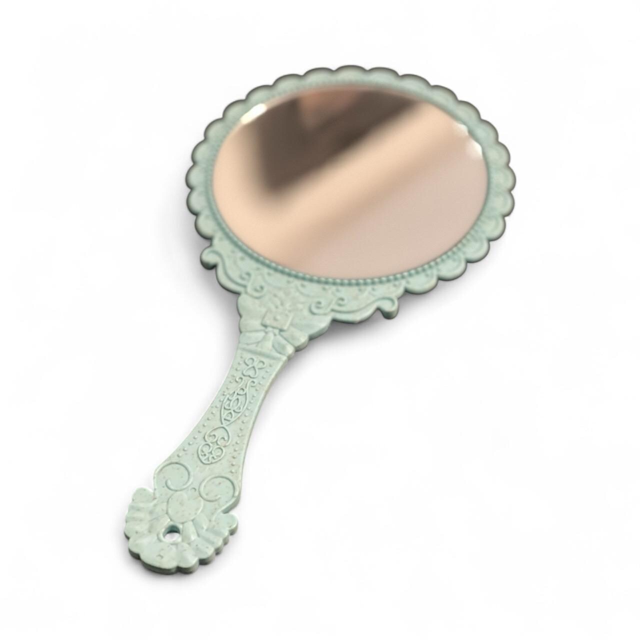 DIY Decorative Hand Mirror – Vintage Style Craft Mirror – Decorate Your ...