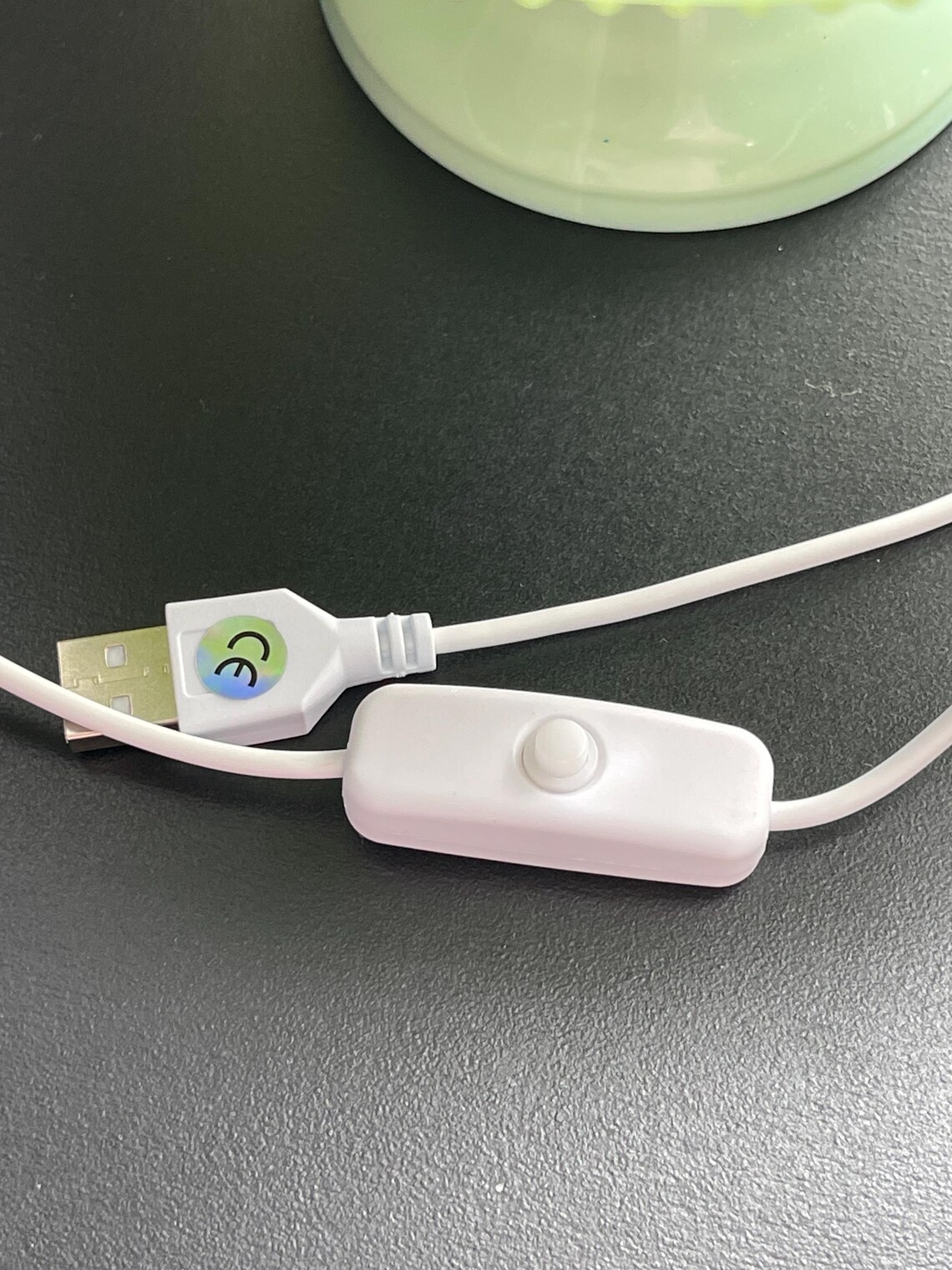 Faux Cherry Lime Jello USB Lamp – Handmade Retro Dessert Light – Kawaii ...