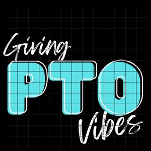 Funny PTO Vibes Design, School Volunteer Shirt (PNG) - Etsy