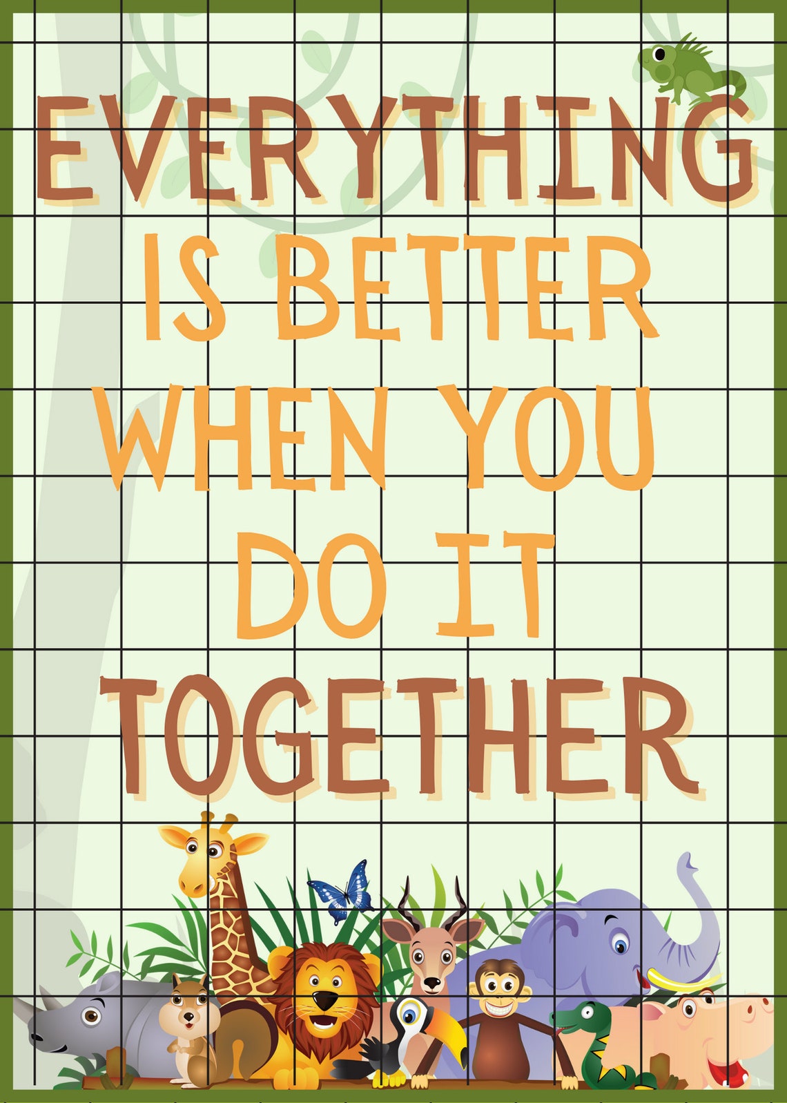 Safari Classroom Bundle Instant Download I Jungle Classroom Decor ...