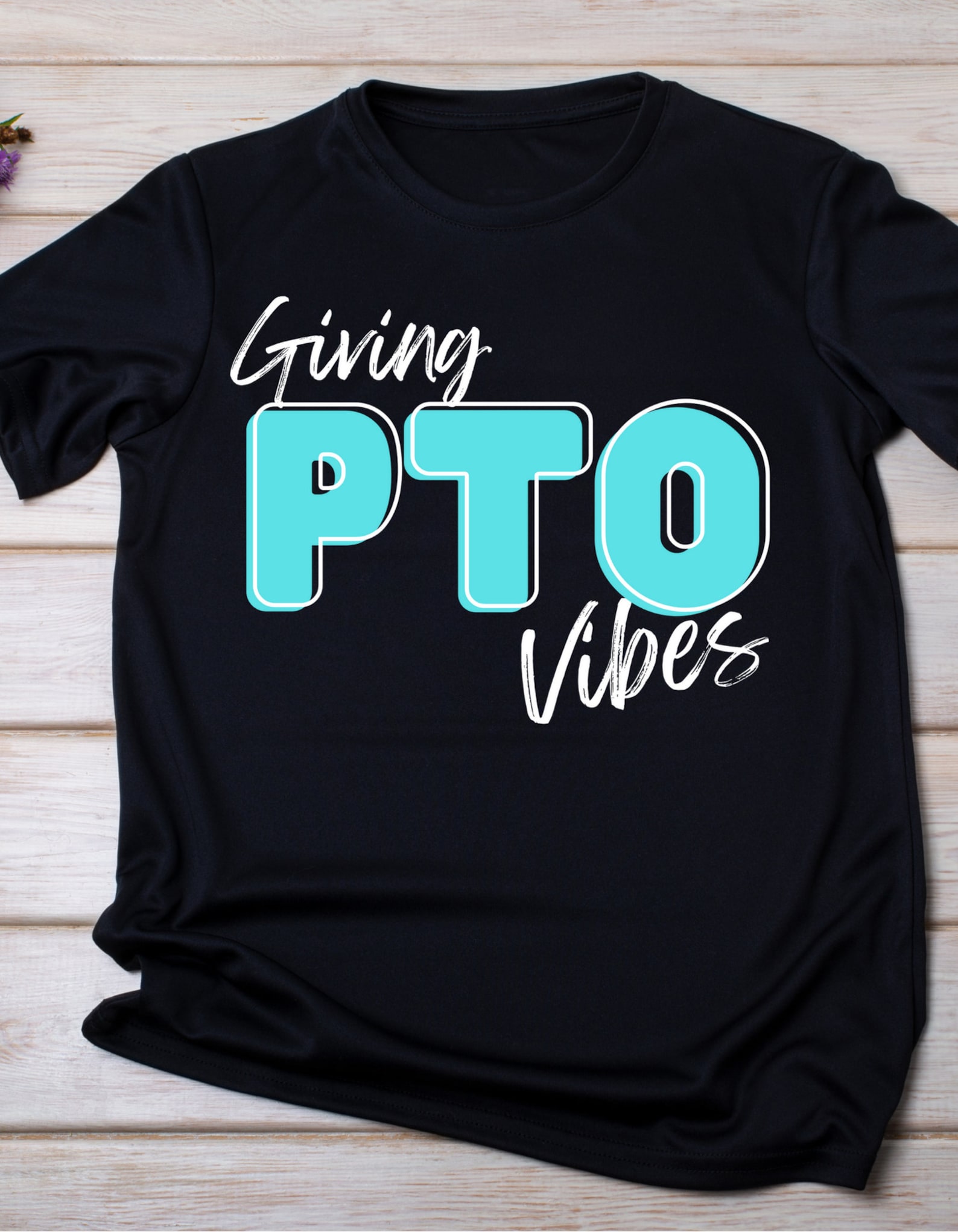 Funny PTO Vibes Design, School Volunteer Shirt (PNG) - Etsy