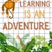Safari Classroom Bundle Instant Download I Jungle Classroom Decor ...