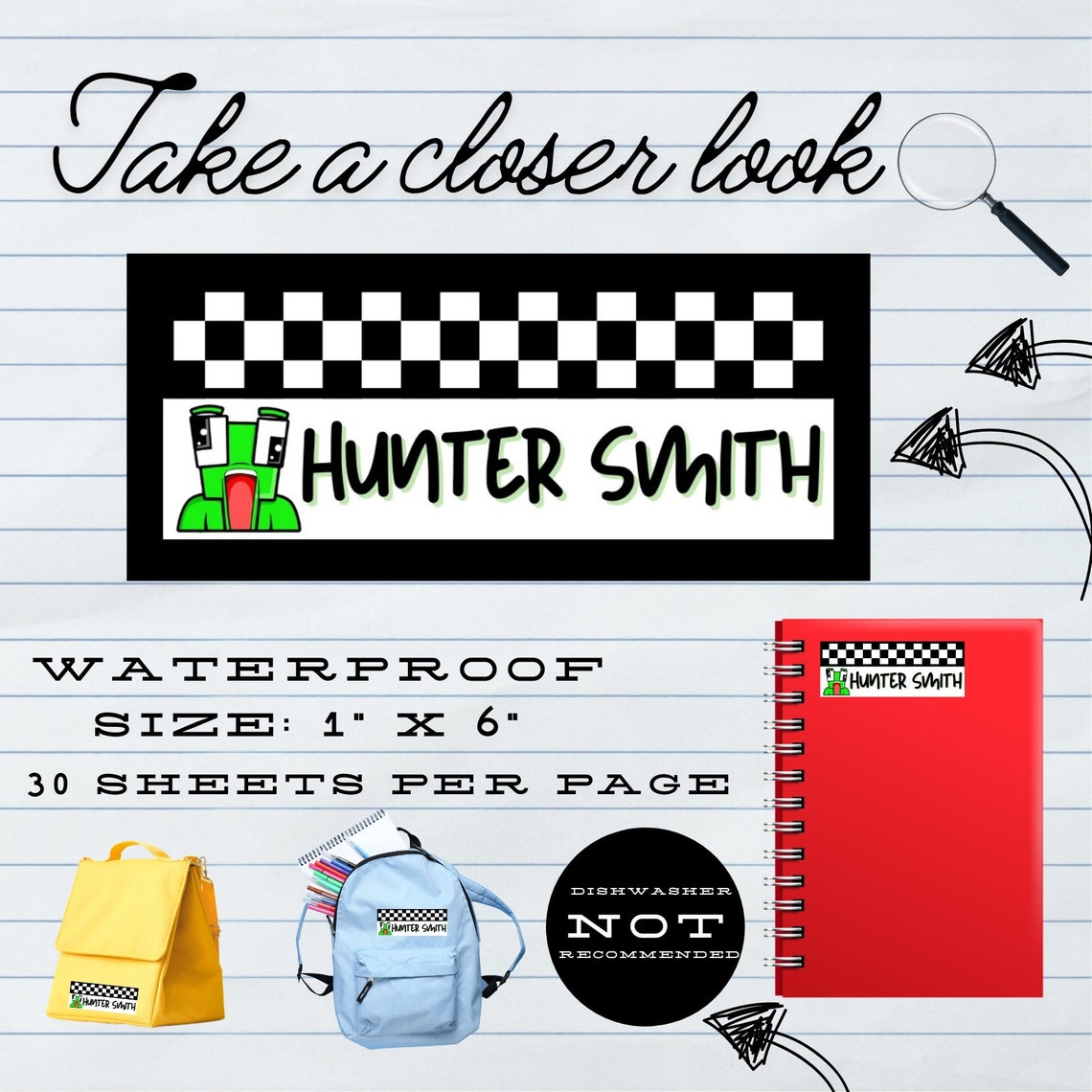 Kids Labels . Unspeakable . Trending Labels . Back to School Labels for ...