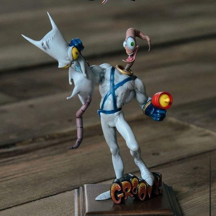 Earth Worm Jim - Etsy