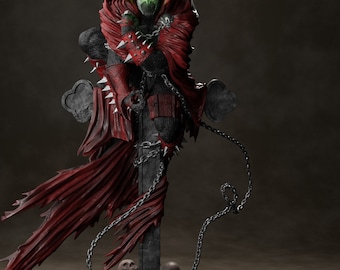 1/8th Scale she Spawn , Jessica Priest, Full Fig Resin Model Kit - Etsy