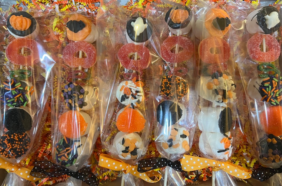 12 Halloween Candy Kabobs - Etsy