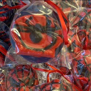 Superhero Chocolate Spiderman Treats, Chocolate Oreos, Pretzels, Pops ...