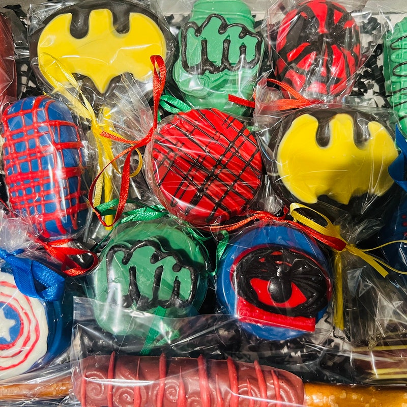 Super Hero Candy Box - Etsy