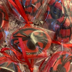 Superhero Chocolate Spiderman Treats, Chocolate Oreos, Pretzels, Pops ...