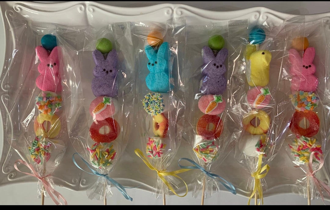 12 Easter Candy Kabobs - Etsy