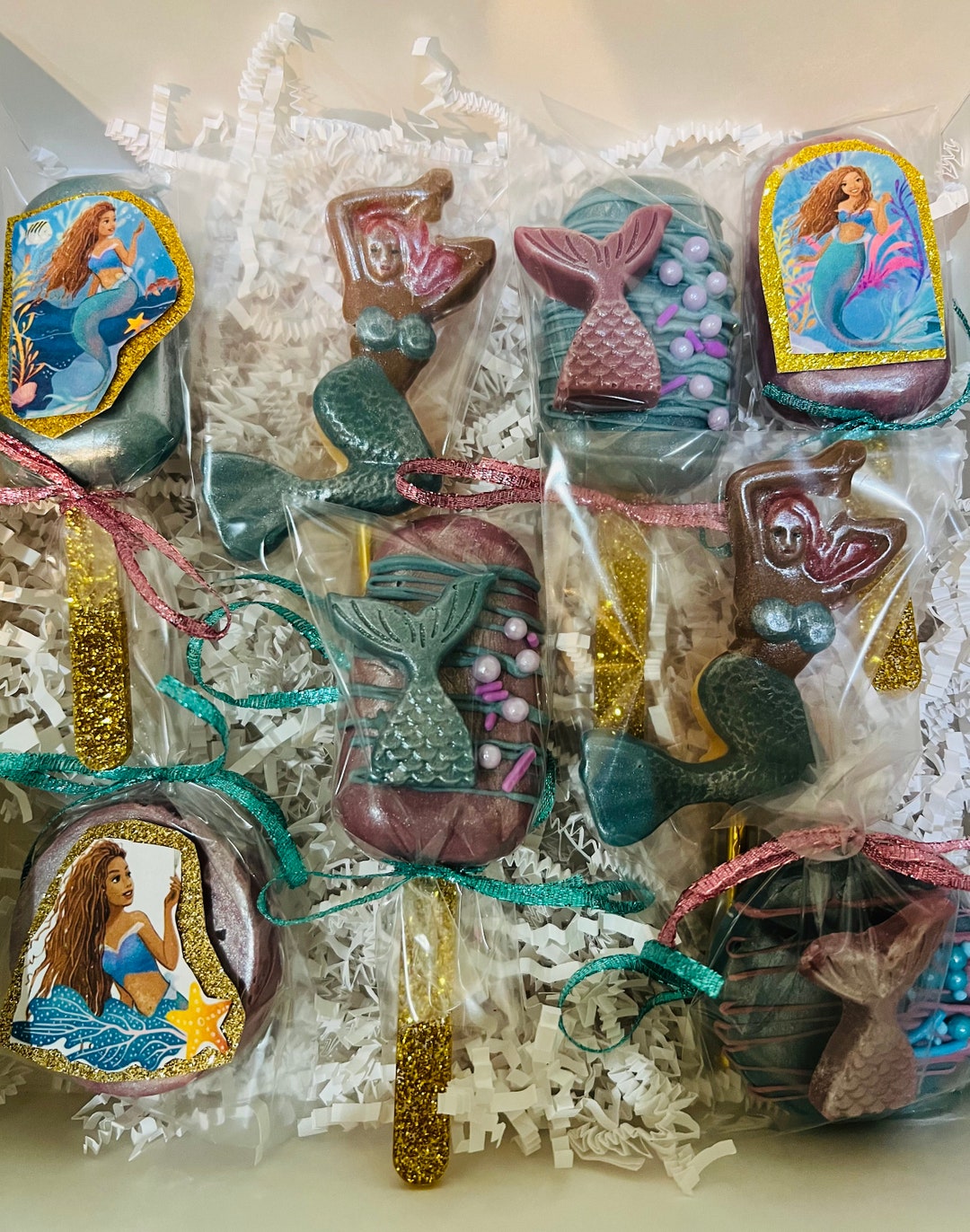 Little Mermaid Ariel Black Mermaid Chocolate Treats Box. - Etsy