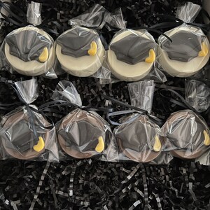 Chocolate Dipped Graduation Grad Cap Oreos and Chocolate Pops - Etsy