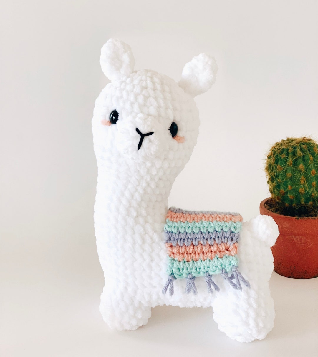 Crochet Llama Plush, Crochet Animals, Llama Plush, Crochet Alpaca ...