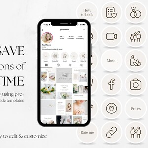 100 Wedding Planner Story Highlight Cover Templates | Instagram Circles ...