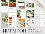 Nutrition Facts Instagram Post Templates Health Coach - Etsy Canada