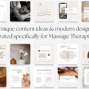 60 Massage Therapist Social Media Posts Templates | Spa, RMT Registered ...