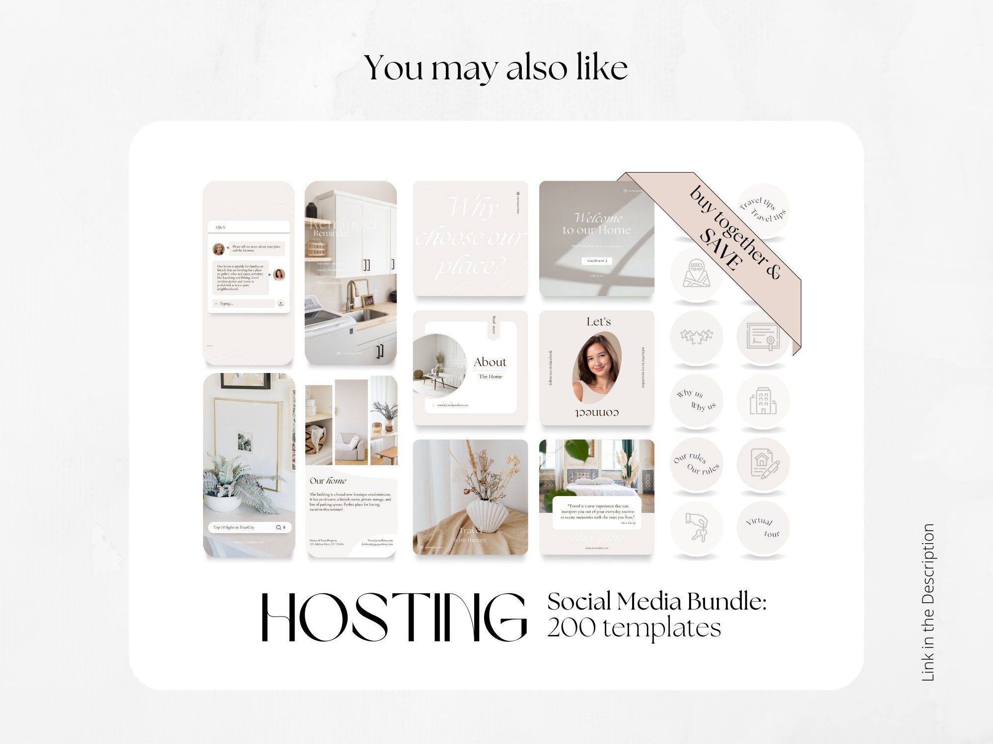 60 Hosting Social Media Posts Templates for Hosts | Vacation Rentals ...