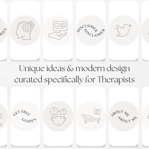80 Psychologist Therapist Social Media Story Highlights | Clinical ...
