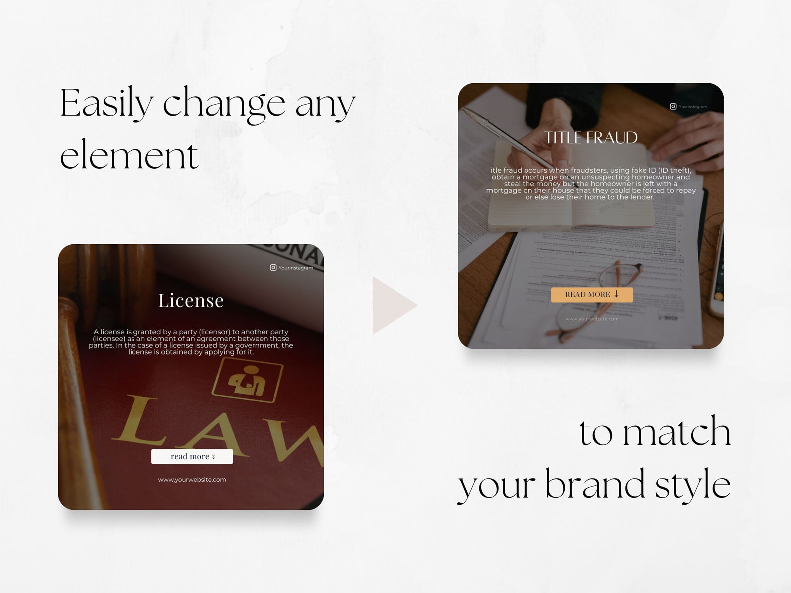 60 Lawyer Social Media Posts Templates Law Firm Legal Office, Attorney ...