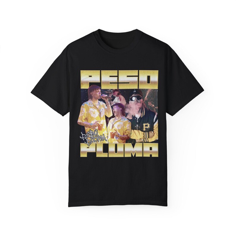 Peso Pluma Vintage Shirt Tour Doble P Genisis - Etsy